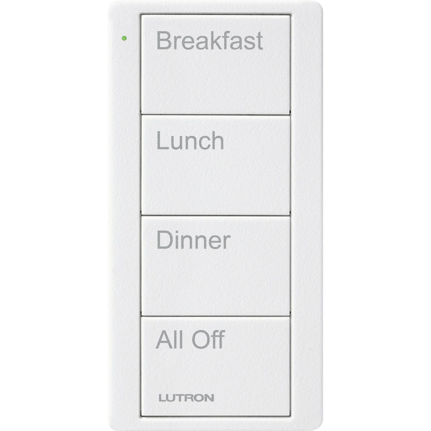 Home automation system control keypad - PK2-4B-TAW-EL2 - LUTRON ...