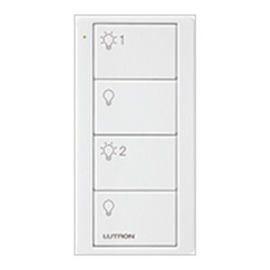 Home automation system control keypad - PK2-4B-TAW-L21 - LUTRON ...