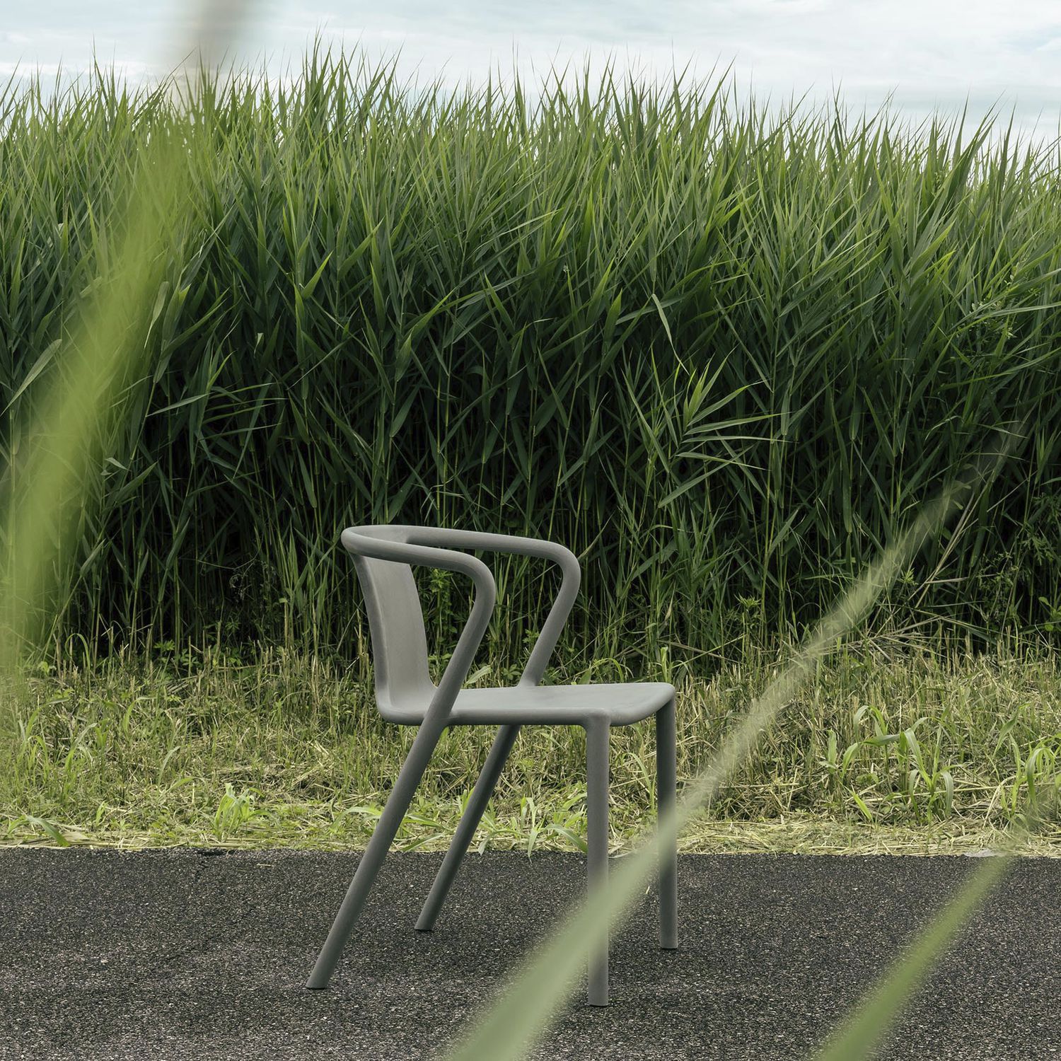 Contemporary chair - RE Air - MAGIS - outdoor / polyolefin / stackable