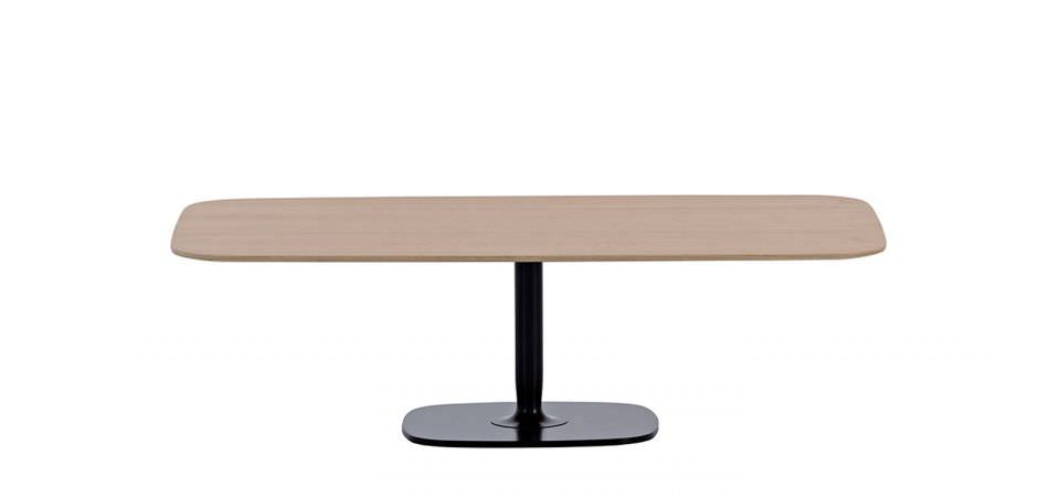 Contemporary coffee table - BLOOM - Modus - oak / rectangular