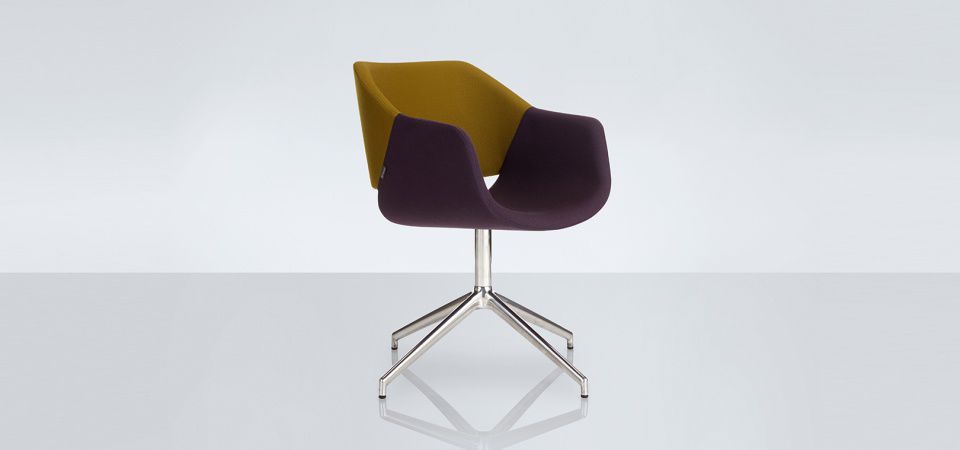 Contemporary chair - MOVE - Modus - indoor / fabric / upholstered