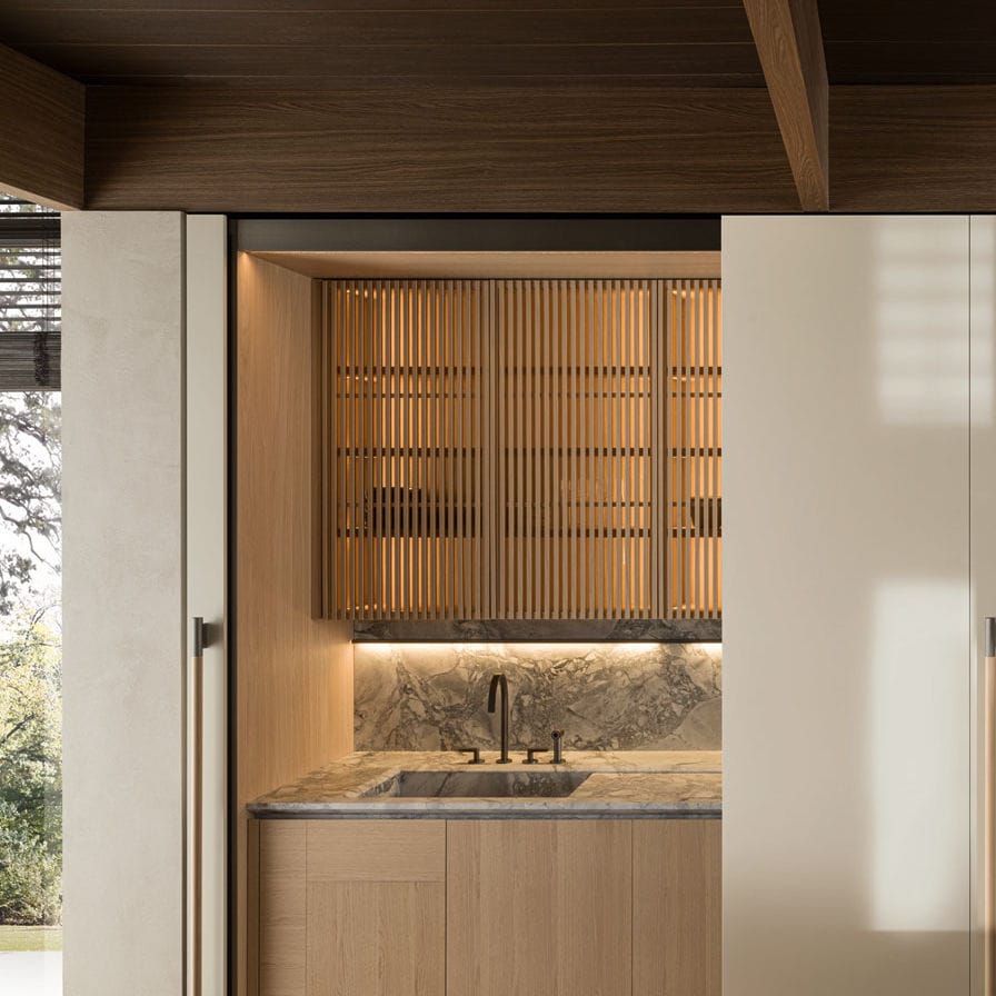 Kitchen tall cabinet - STRIPE - Molteni&C