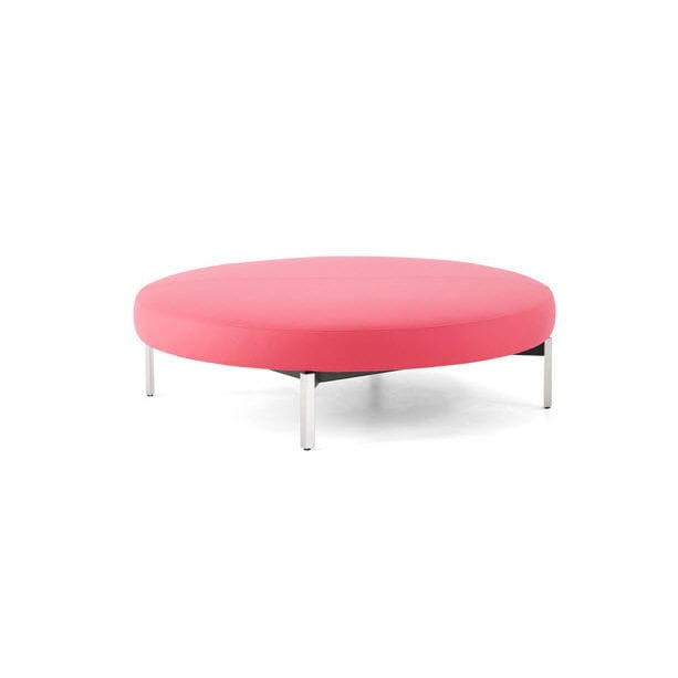 Contemporary ottoman - FREEFLOW - MOROSO - fabric / wooden / aluminum