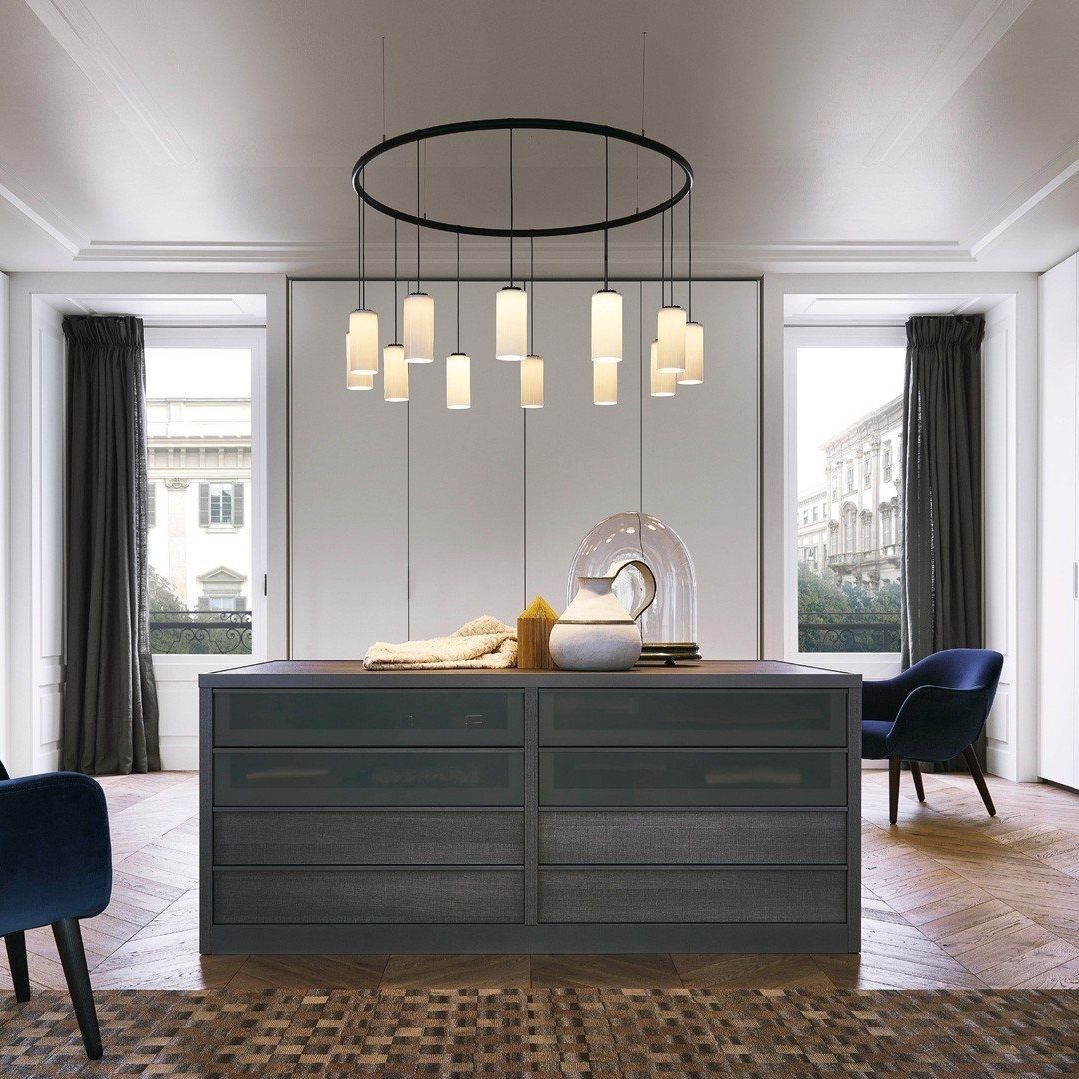 Contemporary chest of drawers - SENZAFINE - Poliform - wooden ...