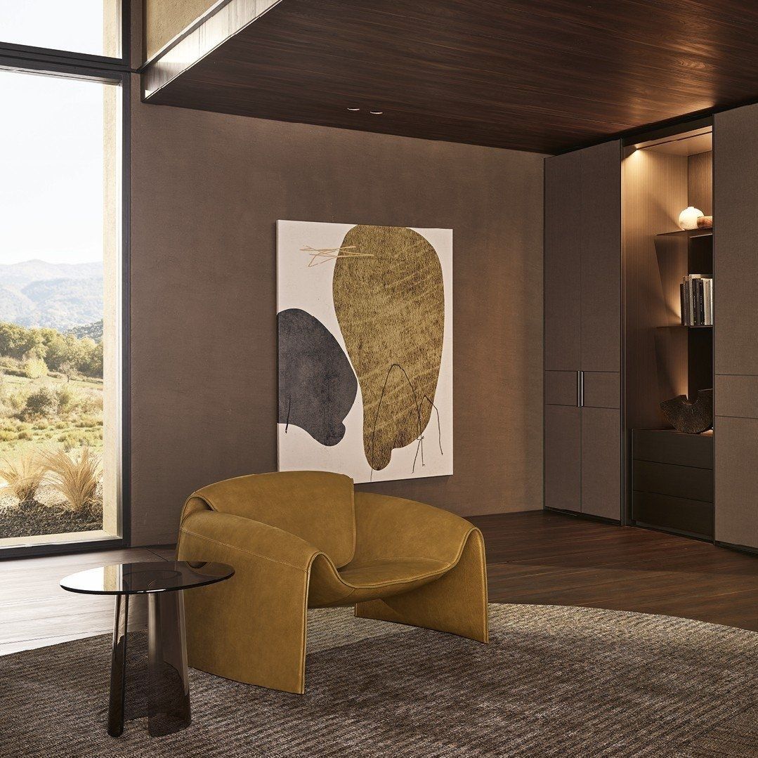 Interior wood panel - SURFACE - Poliform - cladding / wall / oak