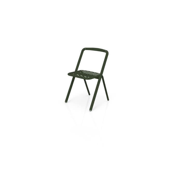 Contemporary chair - SLING - SDC_lab - indoor / steel / steel base