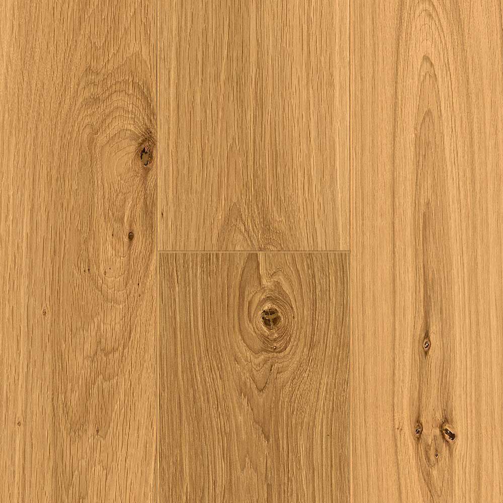 Engineered parquet floor - Admonter - oak / brushed / glued