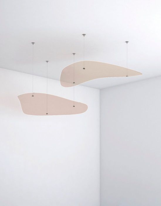 Resin suspended ceiling - Shapes Solitude - 3Form - floating / for ...