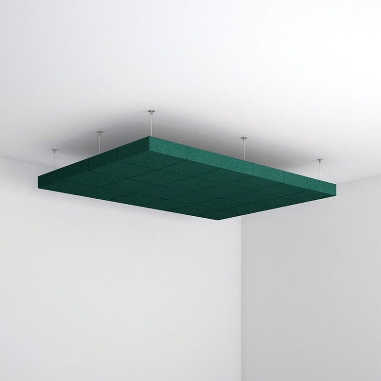 Felt suspended ceiling - Seeyond - 3Form - tile / indoor / acoustic