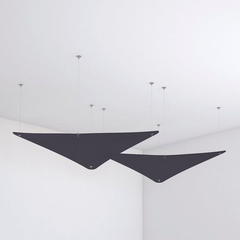 Resin suspended ceiling - Shapes Flag - 3Form - floating / indoor ...