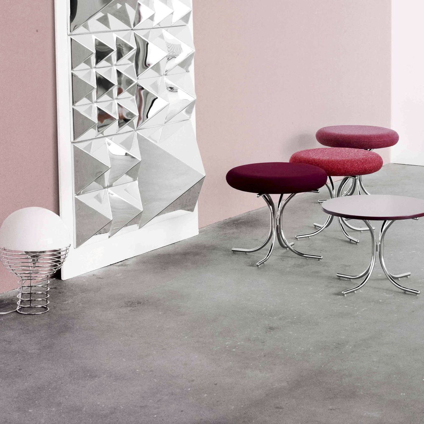 Wall-mounted mirror - SCULPTURES - VerPan - commercial / original ...