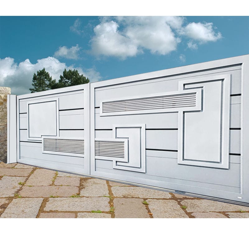 Swing gate - CITRINE B037 - Gates-Creations - right / left / aluminum