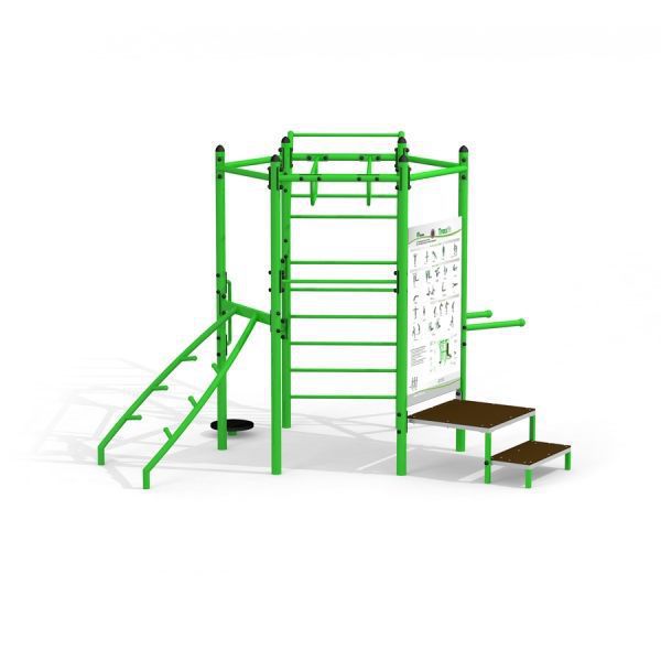 Fitness multi-station - HEXAGON TRAINING SET W/ STAIRS - Lars Laj