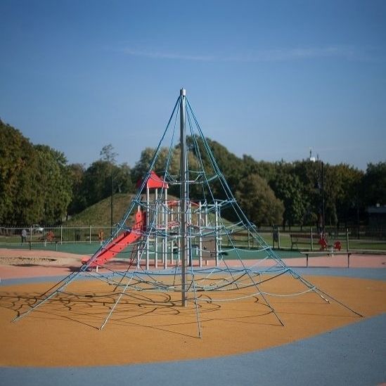 Playground climbing net - POWERCLIMBER - Lars Laj