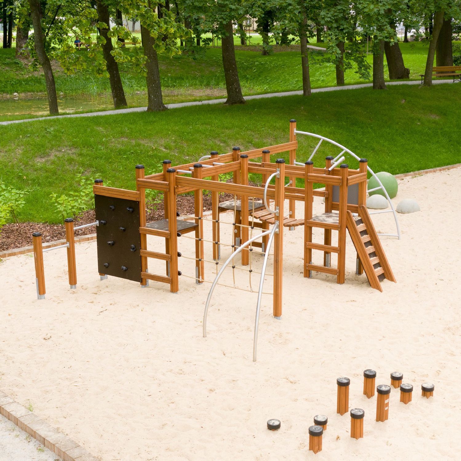 Playground climbing structure - PANTHER - Lars Laj
