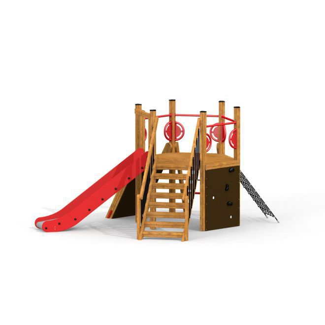 Playground structure - SIX ANGLE - Lars Laj - stainless steel ...