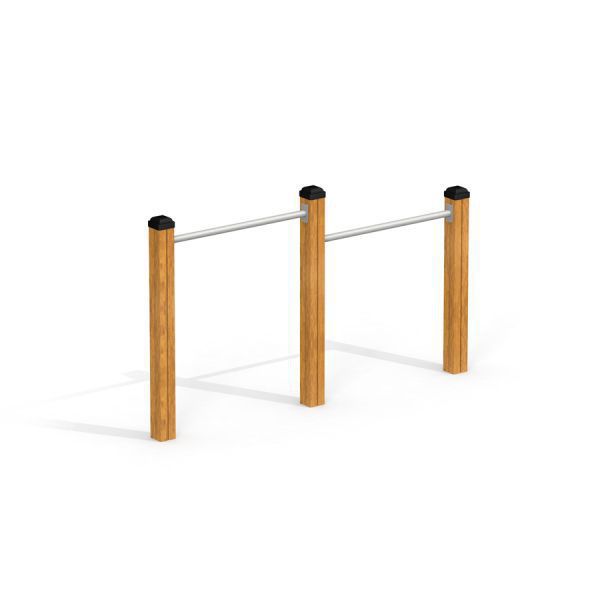Double pull-up bar - SOMERSAULT DOUBLE - Lars Laj - galvanised steel ...