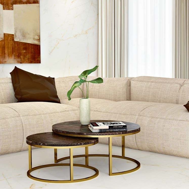 Porcelain tile - TREVI - ETILE / ELAM - polished / natural finish / high-gloss