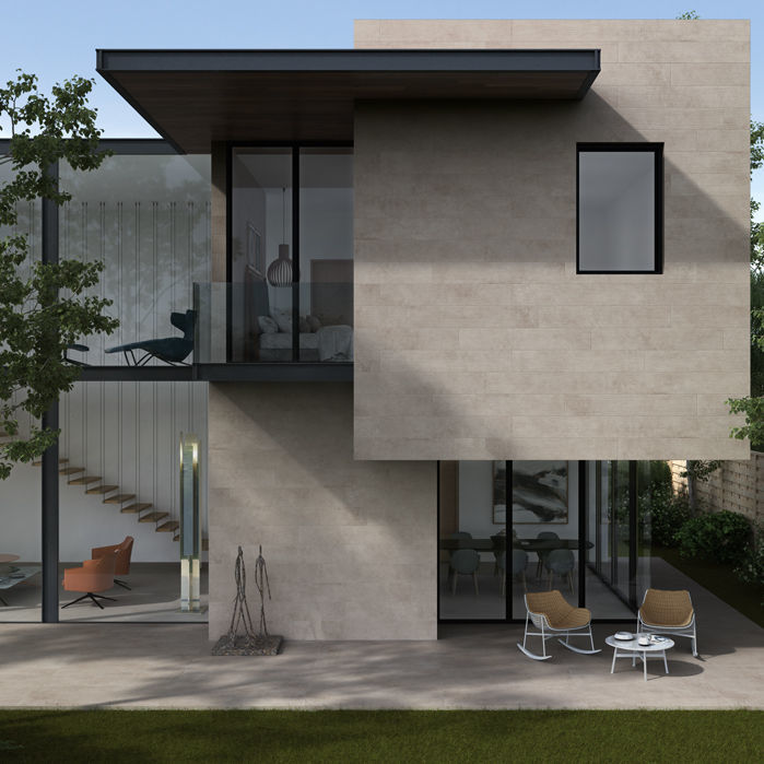 Porcelain stoneware tile - ESSENTIAL - ETILE / ELAM - matte / embossed ...