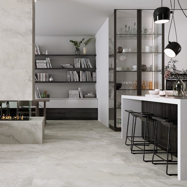 Porcelain stoneware tile - MARLOW - ETILE / ELAM - matte / high-gloss / indoor