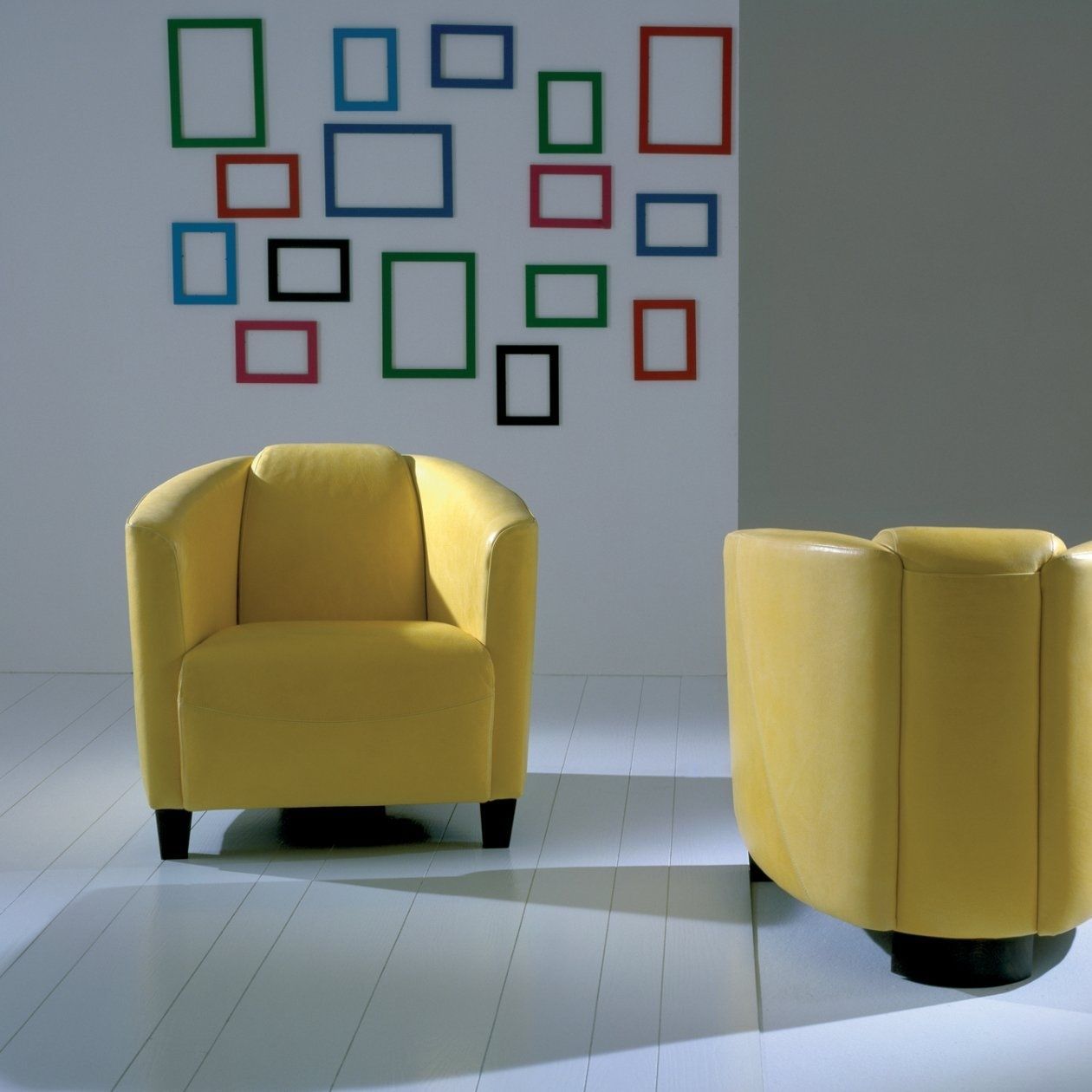 Contemporary armchair - HUGO - Stone International - fabric / leather ...