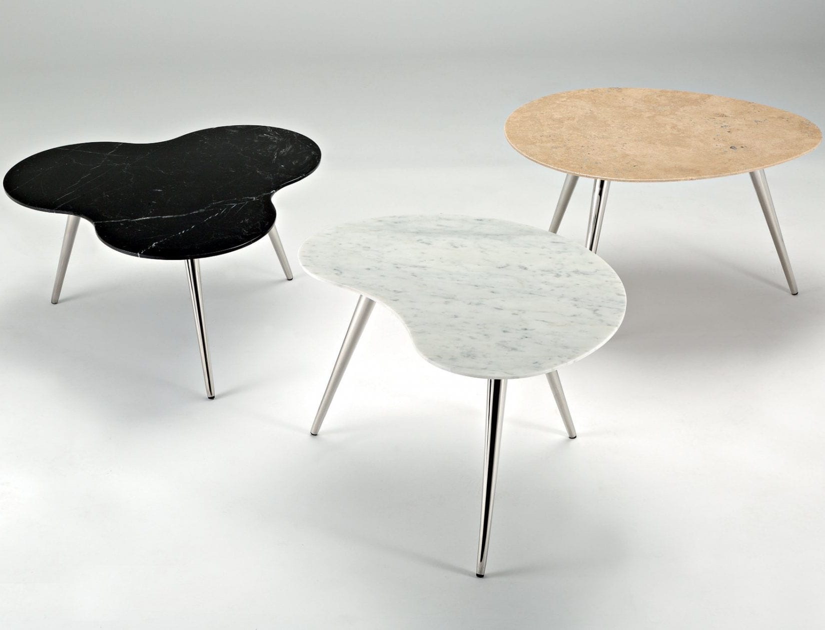 Contemporary side table - LIVIA - Stone International - natural stone ...