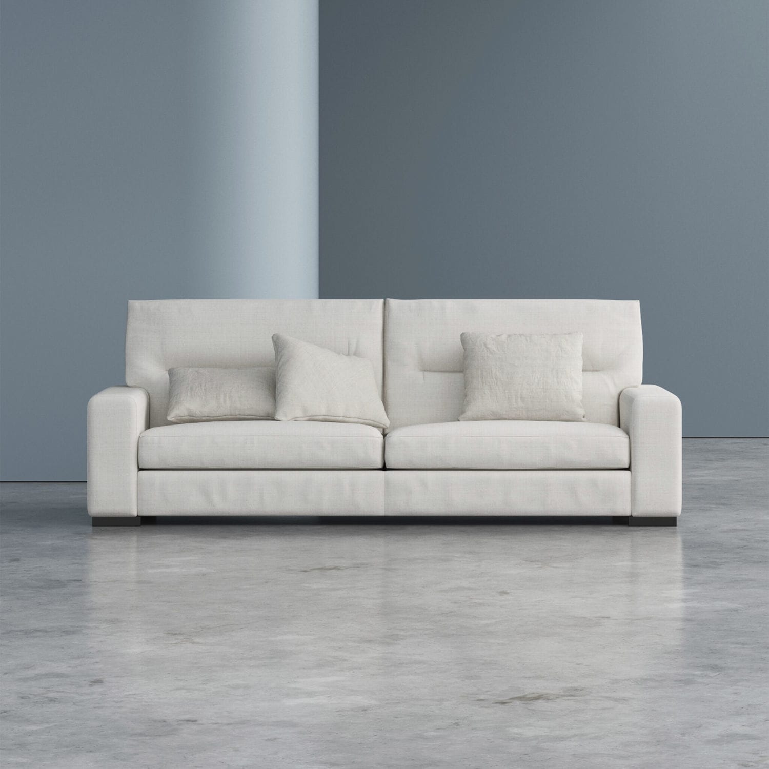Modular sofa - BOSS - Gems Barcelona - gray / white / beige