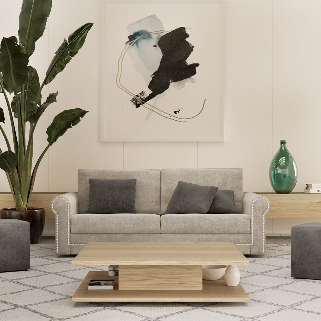 Sofa bed - HUGO CLASSIC - Gems Barcelona - contemporary / fabric / with ...