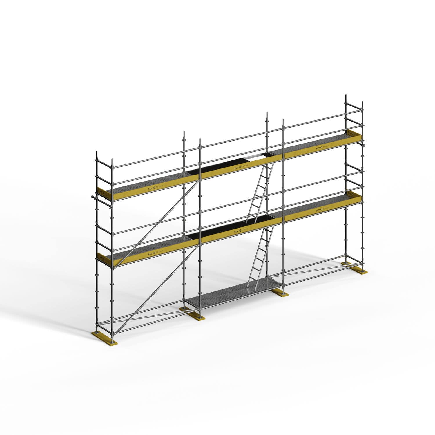 Steel scaffolding - SLV-M - SLV-Group - universal / low-level / high
