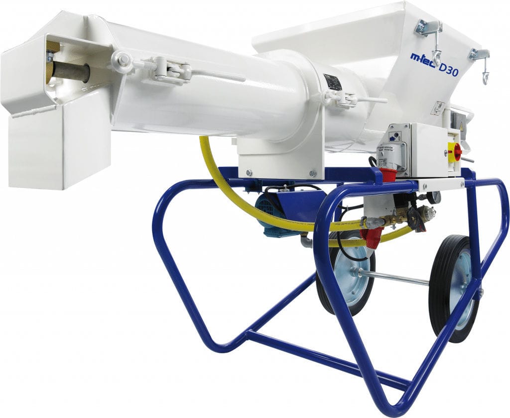 Screw mortar mixer - D30 - M-TEC MATHIS TECHNIK GMBH
