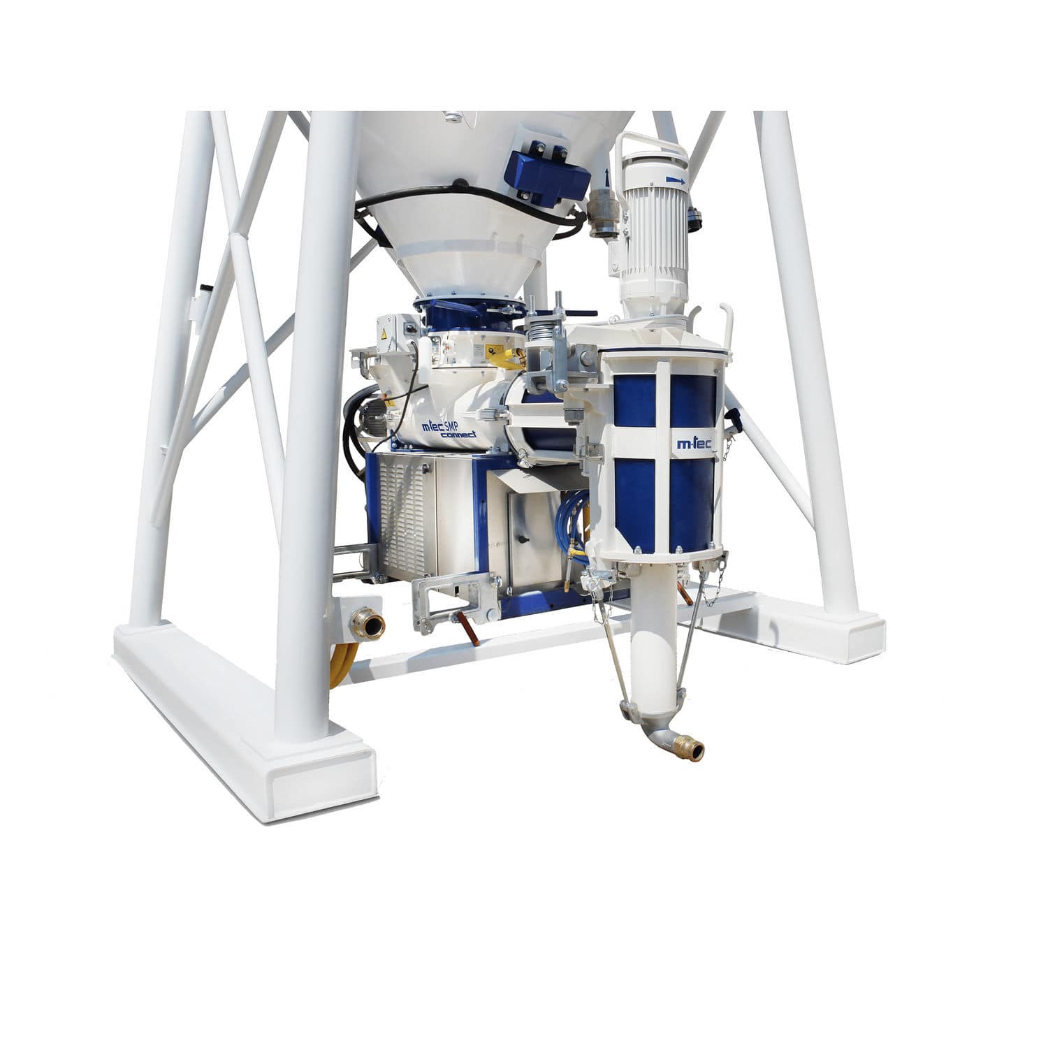 Cement silo - SMP-CONNECT - M-TEC MATHIS TECHNIK GMBH - for concrete