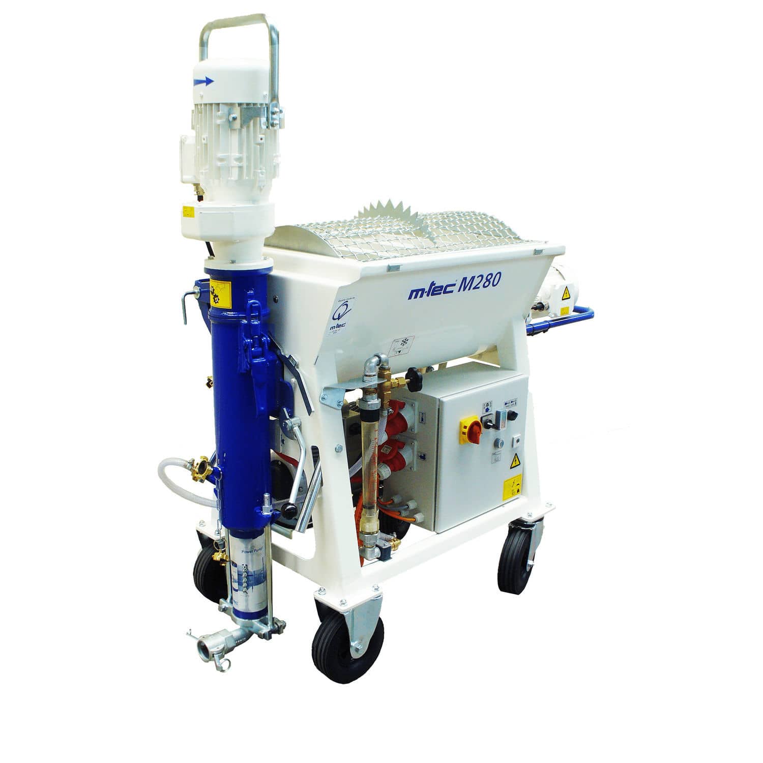 Mobile mortar mixer - M280 - M-TEC MATHIS TECHNIK GMBH - electric