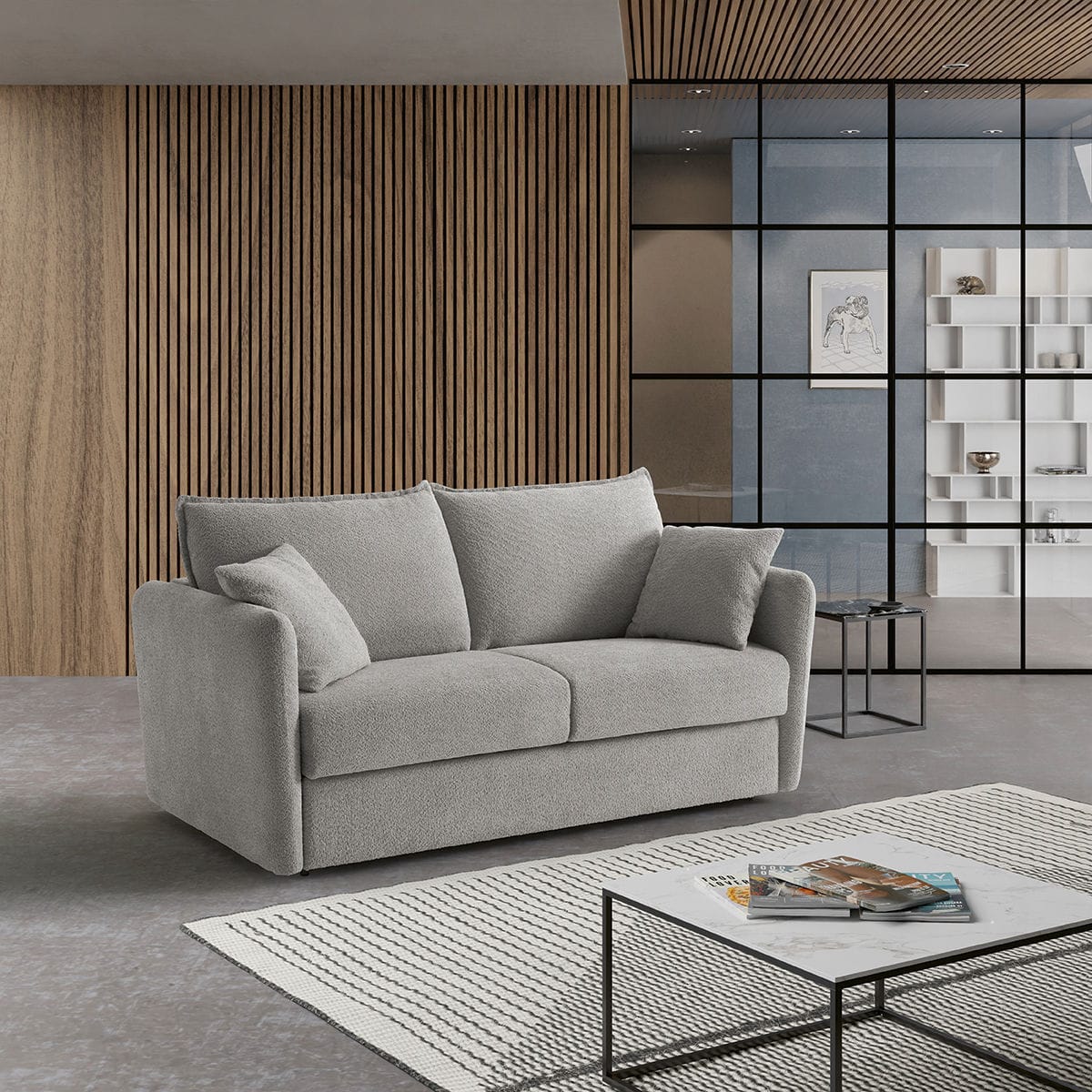 Sofa bed - Chanel - Mopal Tapizados S.L. - contemporary / fabric / with ...