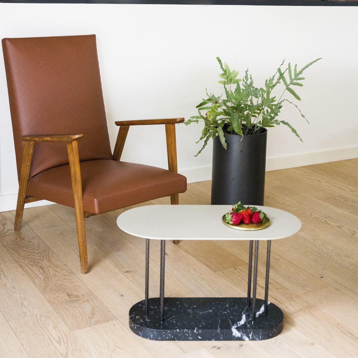 Contemporary coffee table - Bijoux Diamant - Epsilon Composite - steel ...