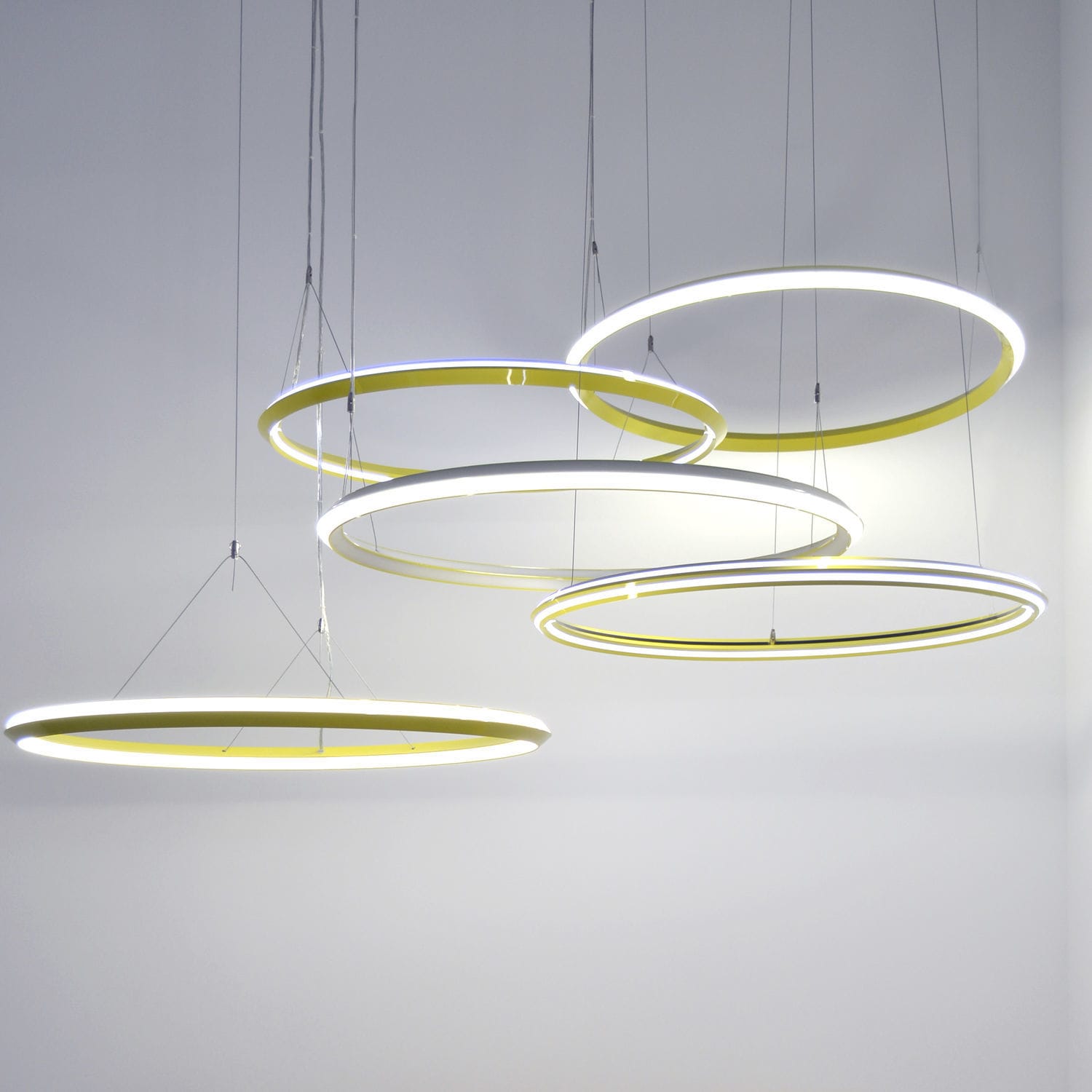 Pendant lamp - UFO - KISSA LAMPS - extruded aluminum / thermo-lacquered ...