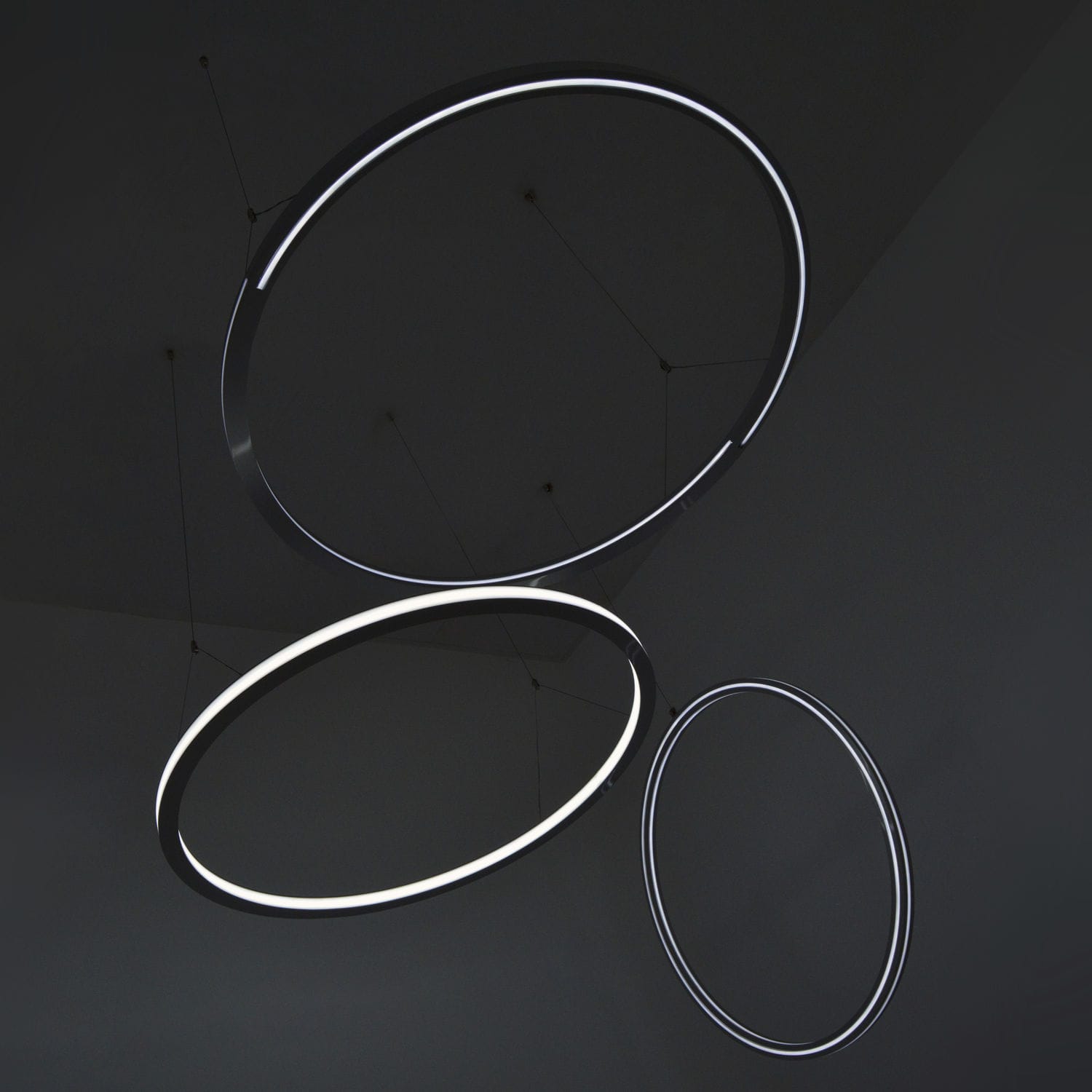 Pendant lamp - RING - KISSA LAMPS - anodized aluminum / extruded ...