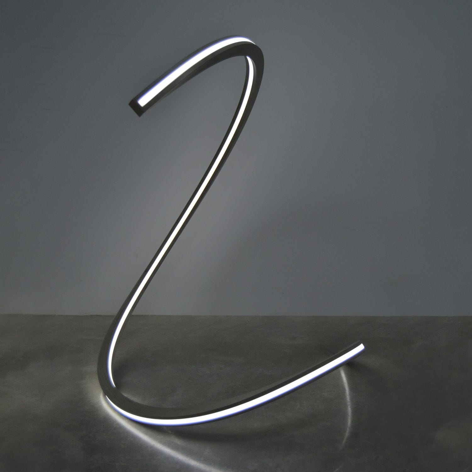 Floor-standing lamp - KOBRA - KISSA LAMPS - extruded aluminum ...