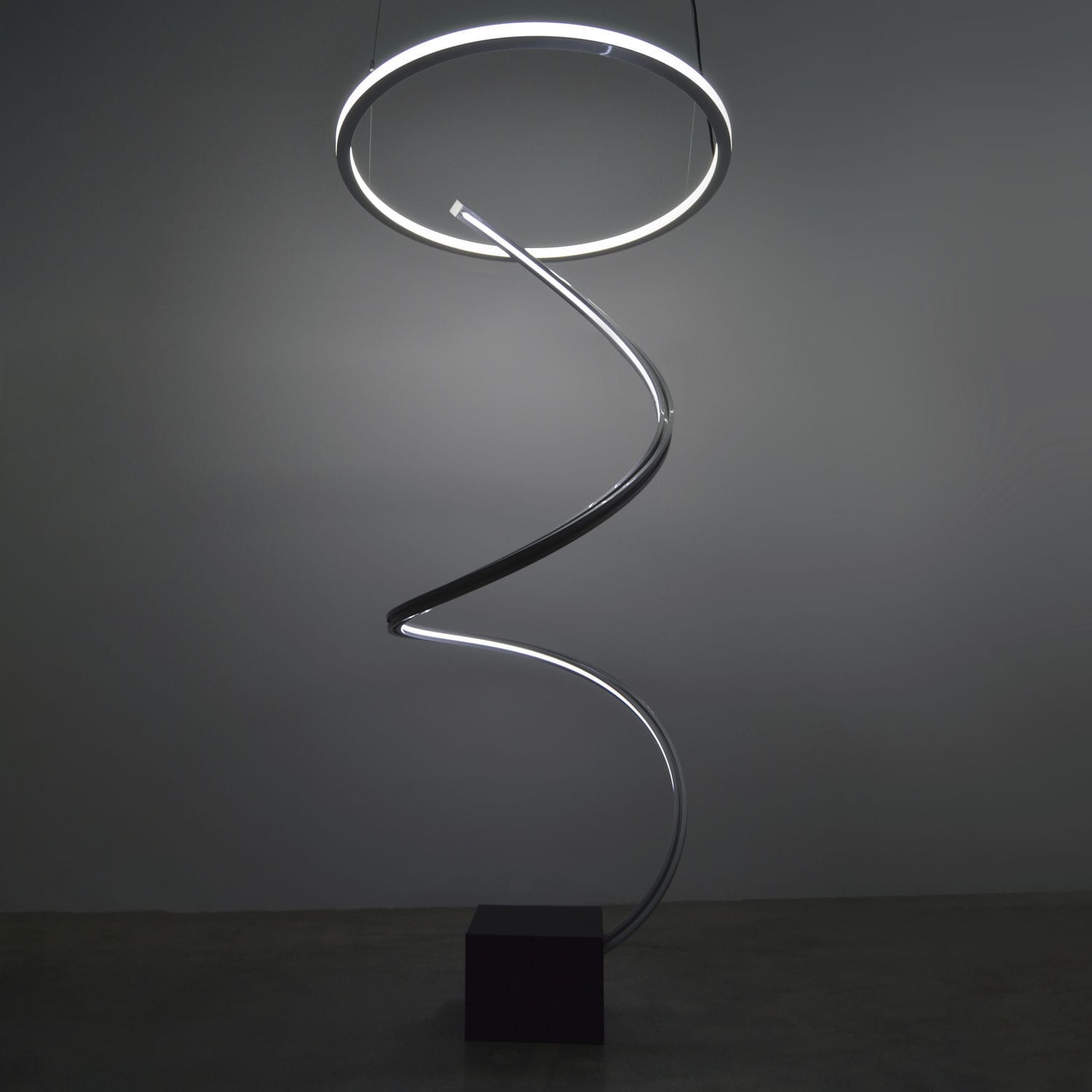 Floor-standing lamp - INFINITY+ - KISSA LAMPS - anodized aluminum ...