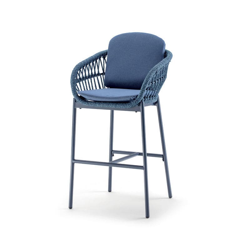Rope bar chair - ELBA ROPE STOOL - GRATTONI S.R.L. - contemporary / outdoor / fabric