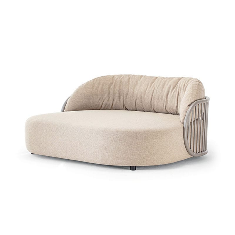 Contemporary daybed - NEST - GRATTONI S.R.L. - fabric / aluminum / outdoor
