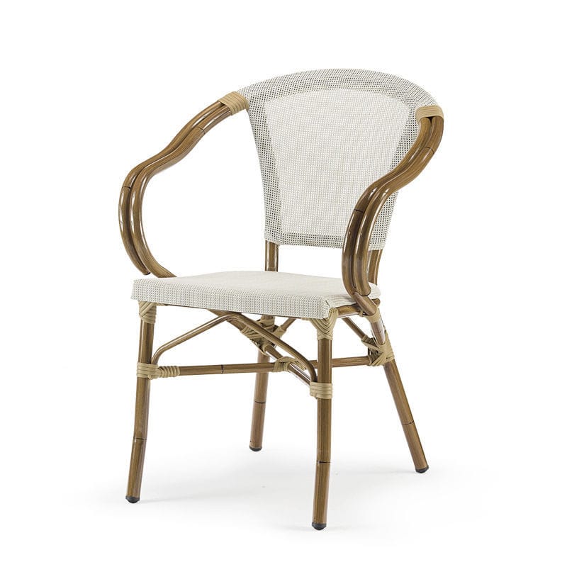 Traditional chair - GS 950 - GRATTONI S.R.L. - outdoor / Textilene® / aluminum base