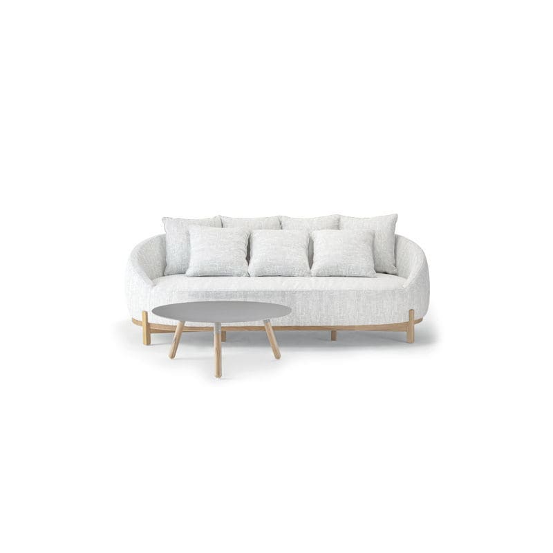 Contemporary lounge garden set - MOON - GRATTONI S.R.L. - aluminum ...