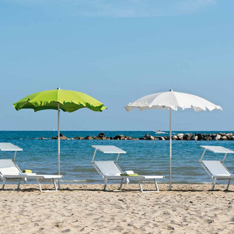 Round parasol - MIRÒ - OMBRELLIFICIO R.T. MAGNANI S.R.L. - mast ...