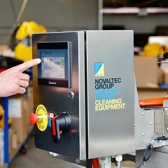 Industrial steam cleaner - ROBO-STEAM - NOVALTEC GROUP S.R.L.