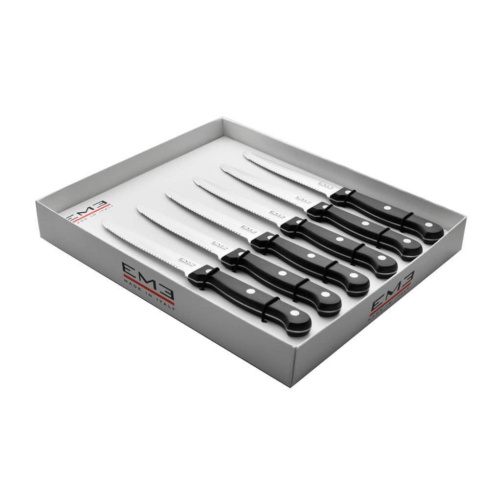 Steak knife with stainless steel blade - RODEO : ROD - EME POSATERIE S.R.L.