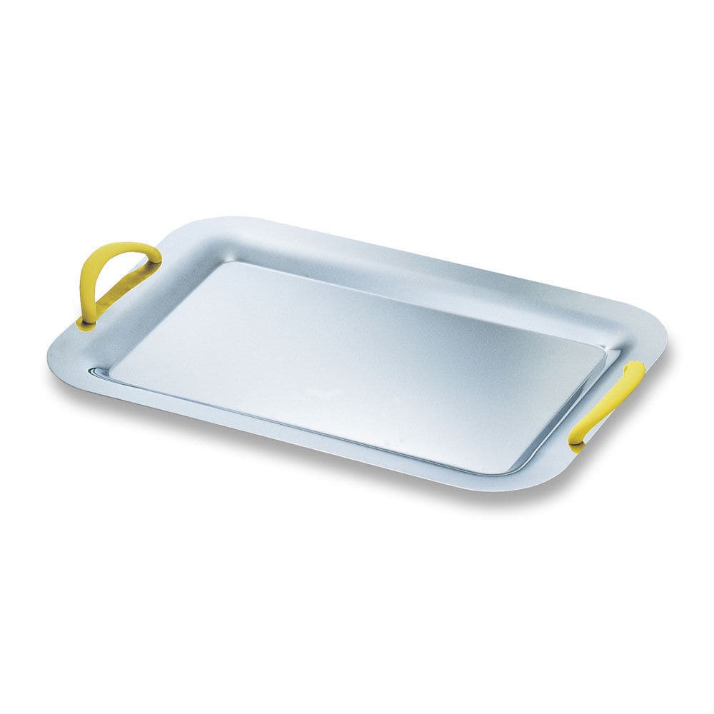 Polished stainless steel serving tray - Gummy : GU-10-62 - EME ...