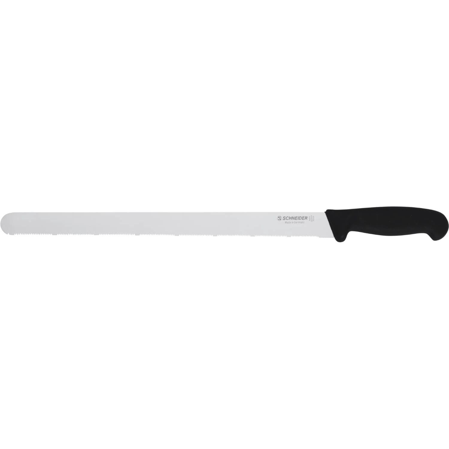 Bread knife with plastic handle - 260630 - GMBH - with stainless steel ...