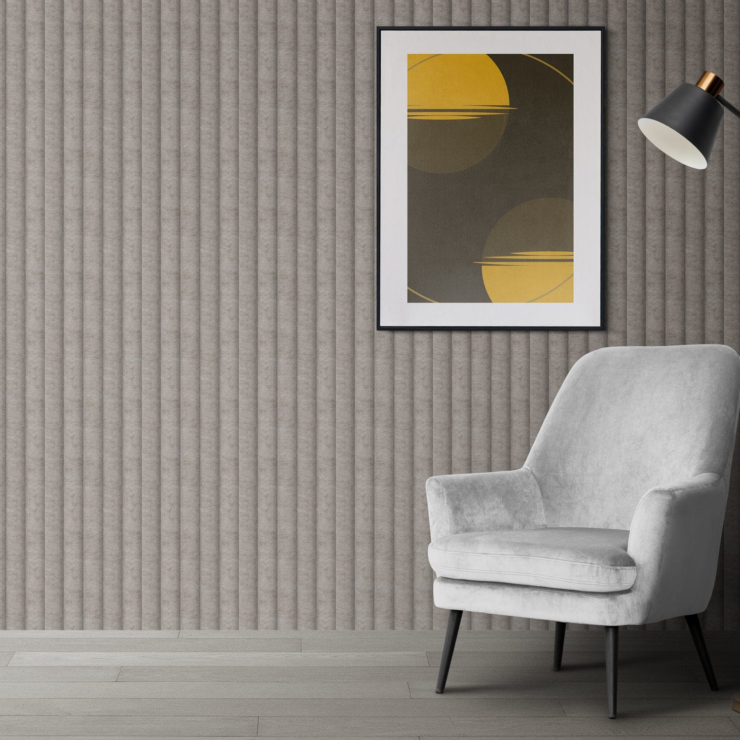 Wall-mounted acoustic panel - YOGA® - Aistec - PET / rectangular / textured