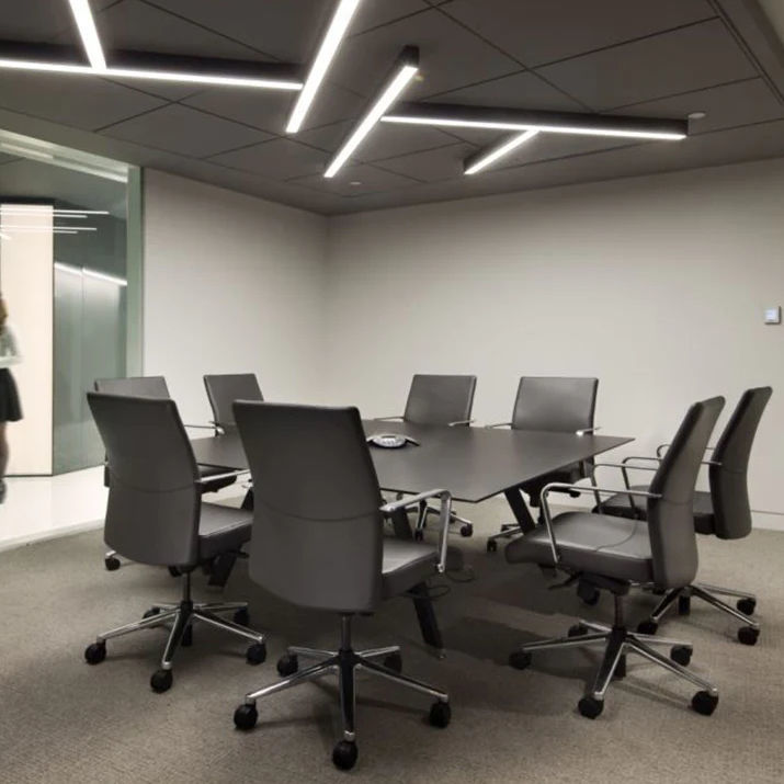 Hanging light fixture - SLL003-A - Kosoom S.R.L. - recessed ceiling / LED / linear