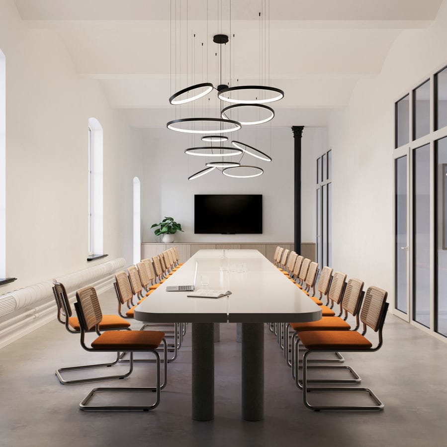 Pendant lamp - KUJO - Wever & Ducré BV - aluminum / contemporary / corded